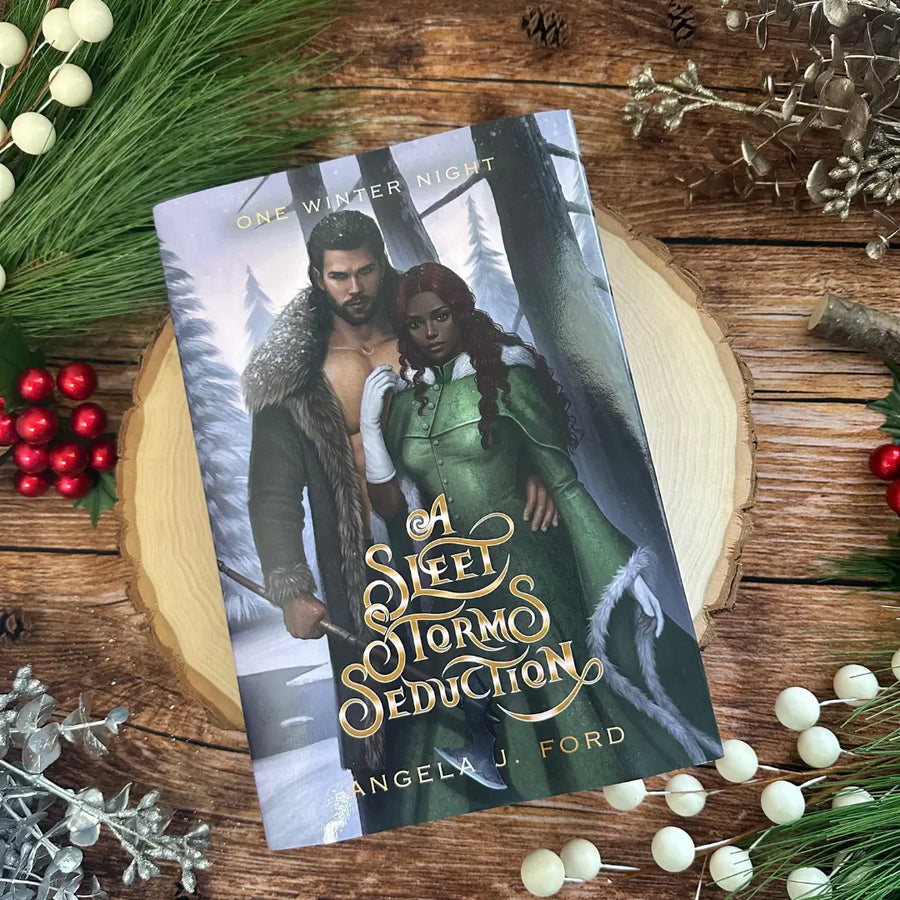 A Sleet Storm's Seduction | Swoony Holiday Romantasy Novel