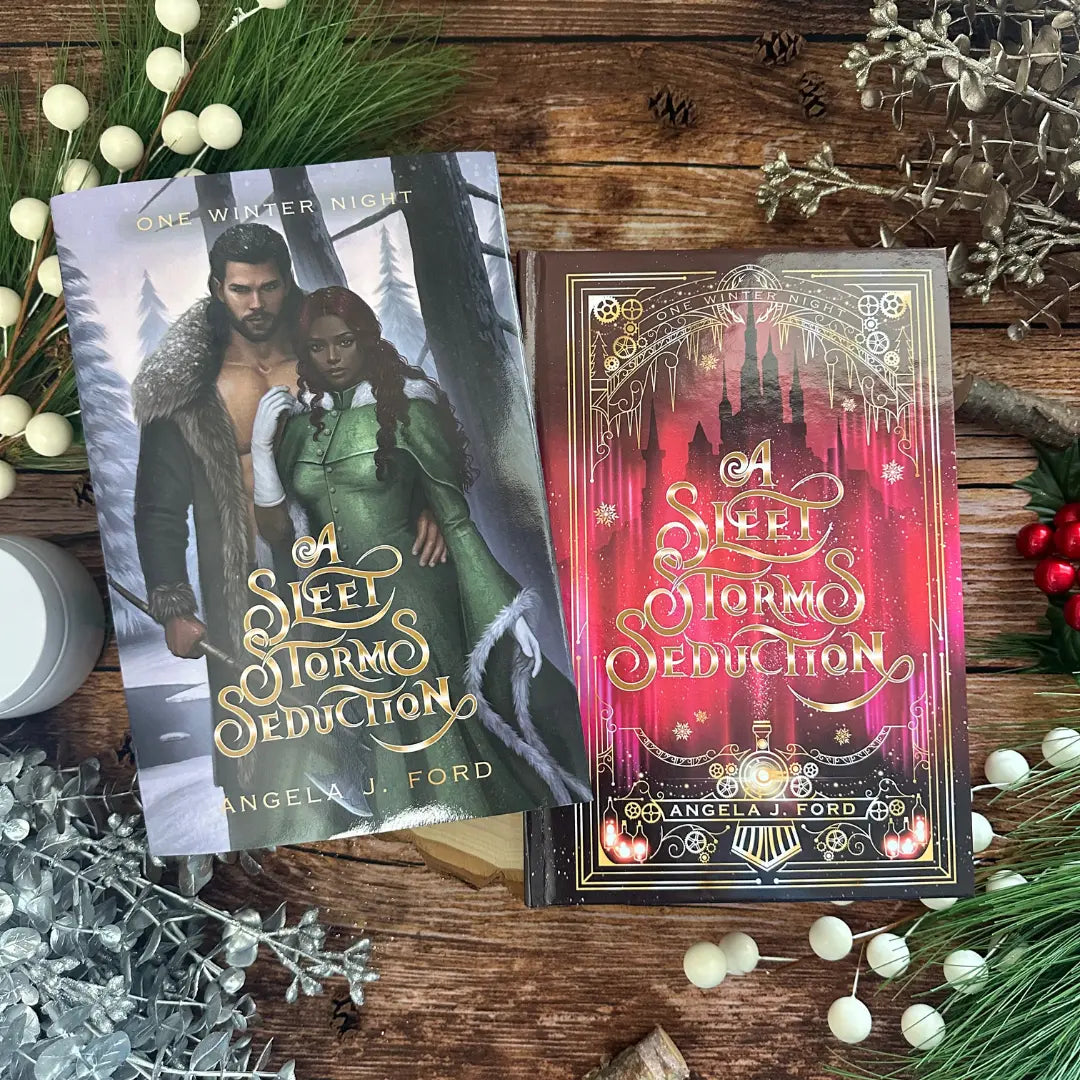 A Sleet Storm's Seduction | Swoony Holiday Romantasy Novel