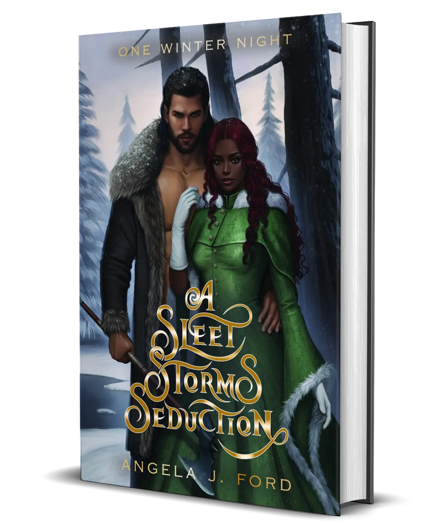 A Sleet Storm's Seduction | Swoony Holiday Romantasy Novel