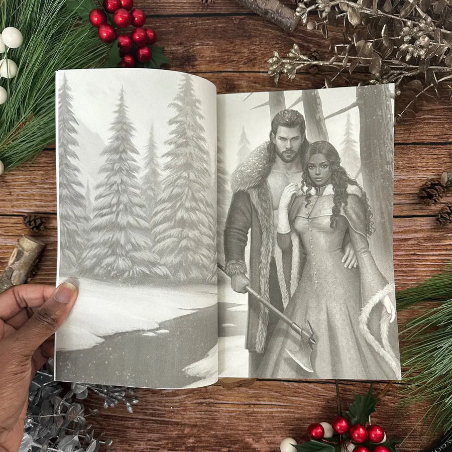 A Sleet Storm's Seduction | Swoony Holiday Romantasy Novel